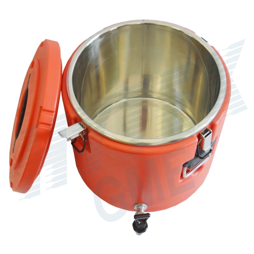Insulated Round Container with Tap - HYTEK GME